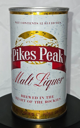 Pikes Peak Malt Liquor Beer Can. Empty | eBay