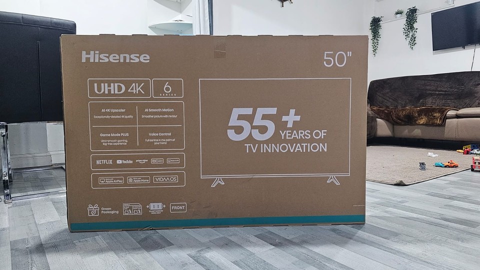 Hisense 50A6NTUK 4K HDR SMART TV A6 SERIES#TV FOR SALE Fast delivery ...