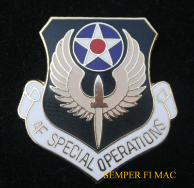 SPECIAL OPERATIONS US AIR FORCE AFSOC LAPEL HAT PIN UP Pararescue TACP ...