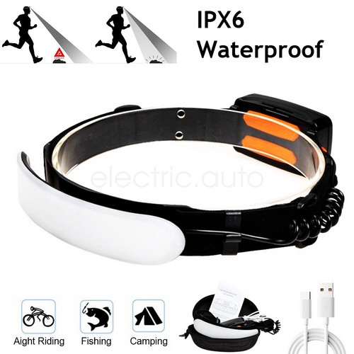 Rechargeable Headlamp 3 Modes High Bright LED Headband Light for ...