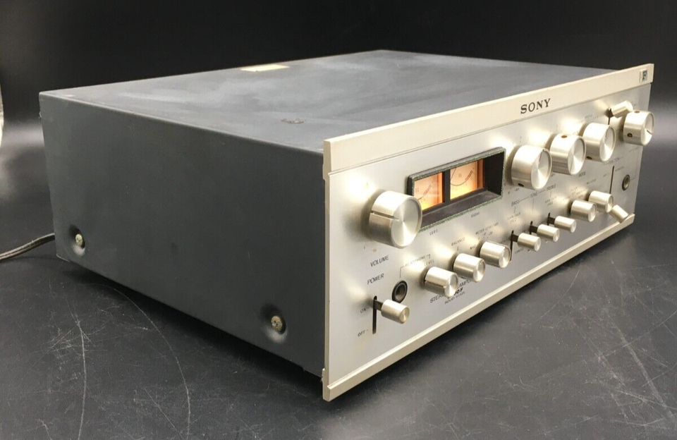 Sony TA-2000F Stereo Preamplifier Audio Control Amplifier As Is Power ...