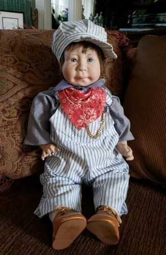 Lee Middleton’s Bubba Chubbs 22" Railroad Conductor Doll NEW IN BOX | eBay