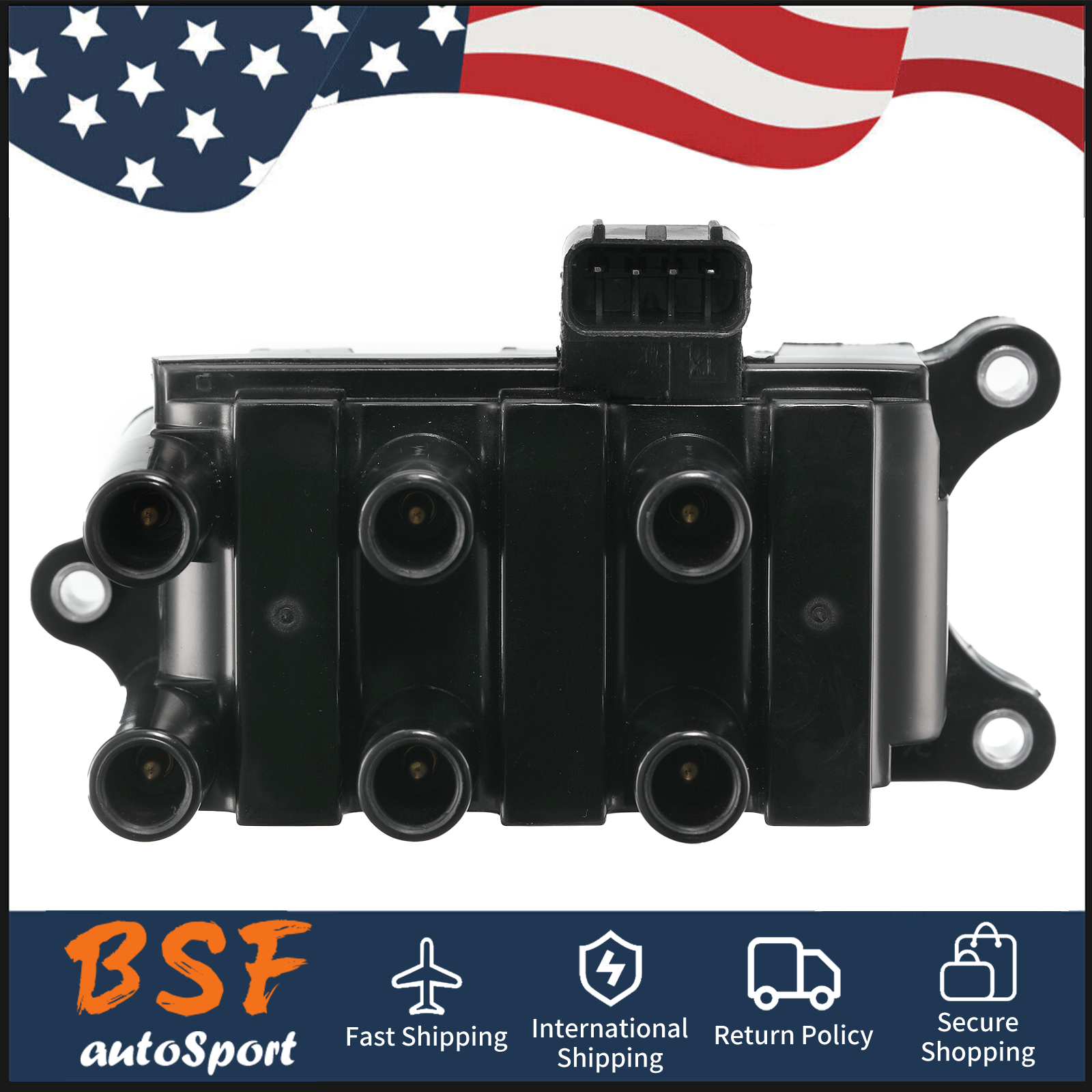 Ignition Coil For Ford F-150 Freestar Ranger Mazda Mercury V6 C1312 ...