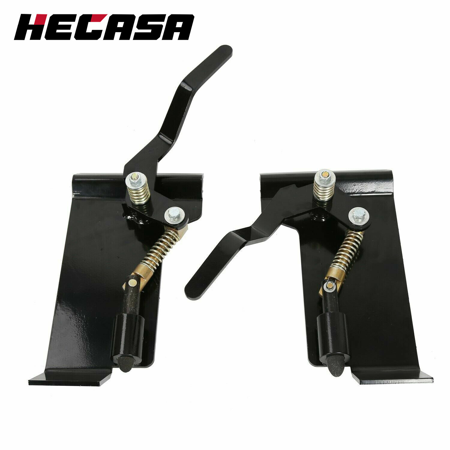 Weld-On Skid Steer Quick Attach Bucket Conversion Adapter Latch Plates ...