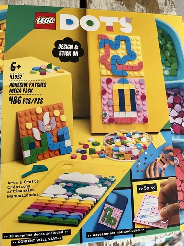 New Lego Dots 41957 Adhesive Patches Mega Pack 486 PCS Building Nib | eBay