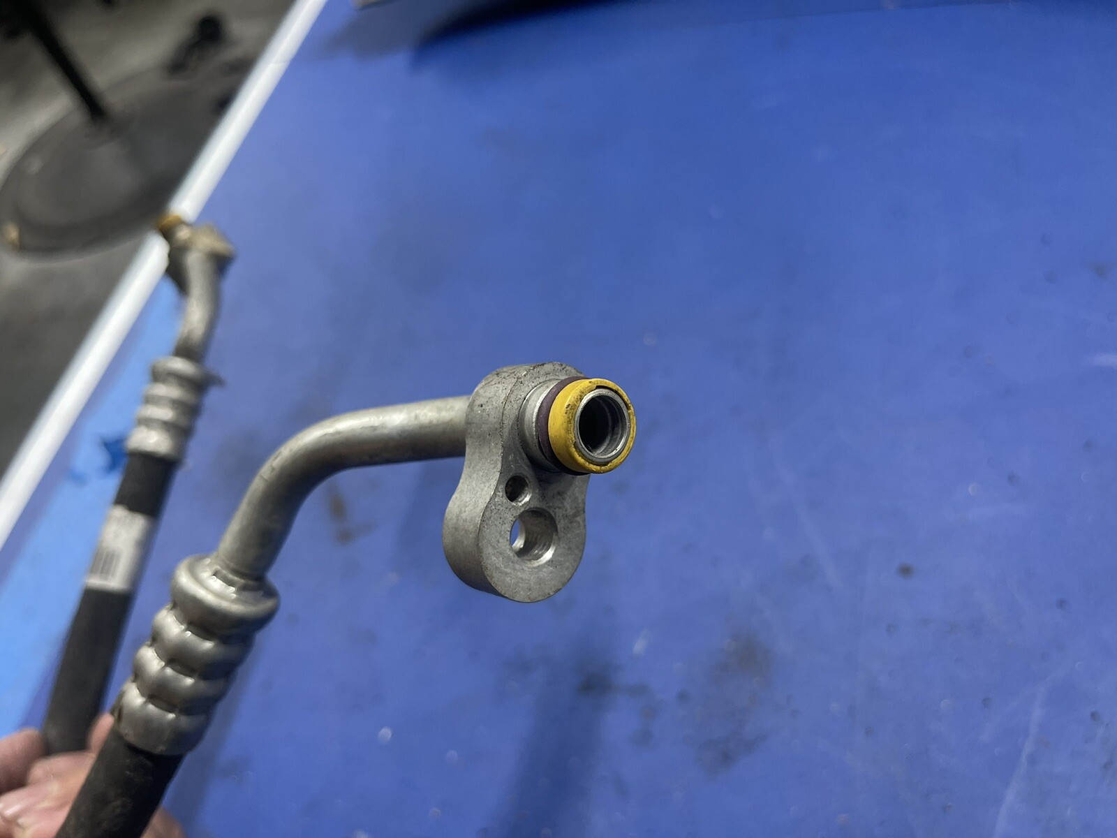 BMW M3 S65 A/C Pressure Line Hose Fitting E90 E92 Genuine Oem 2008-2013 ...