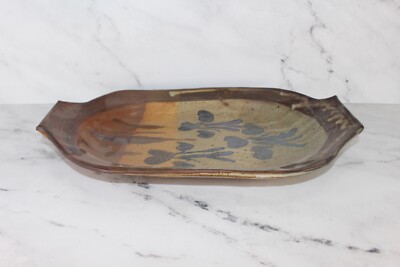 VTG William Bill Creitz Art Pottery 15" Platter | eBay
