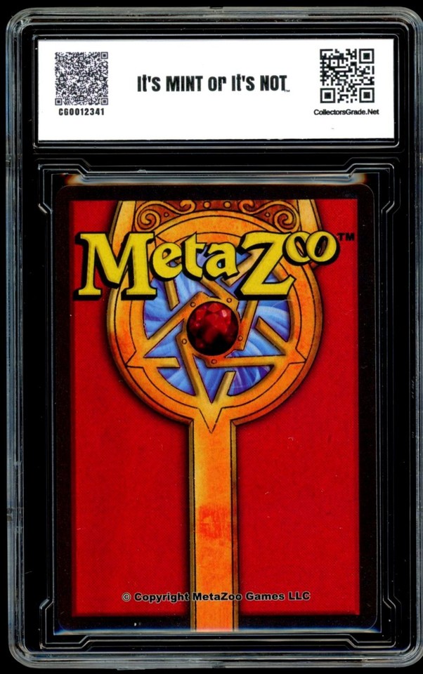 Metazoo Cryptid Nation 2nd Edition BOX TOPPER HOLO 8/10 City ~ CG 10 ...