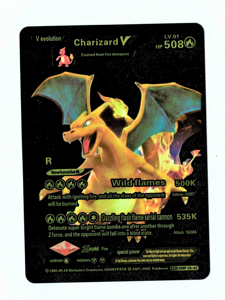 Pokemon Dark Charizard Card