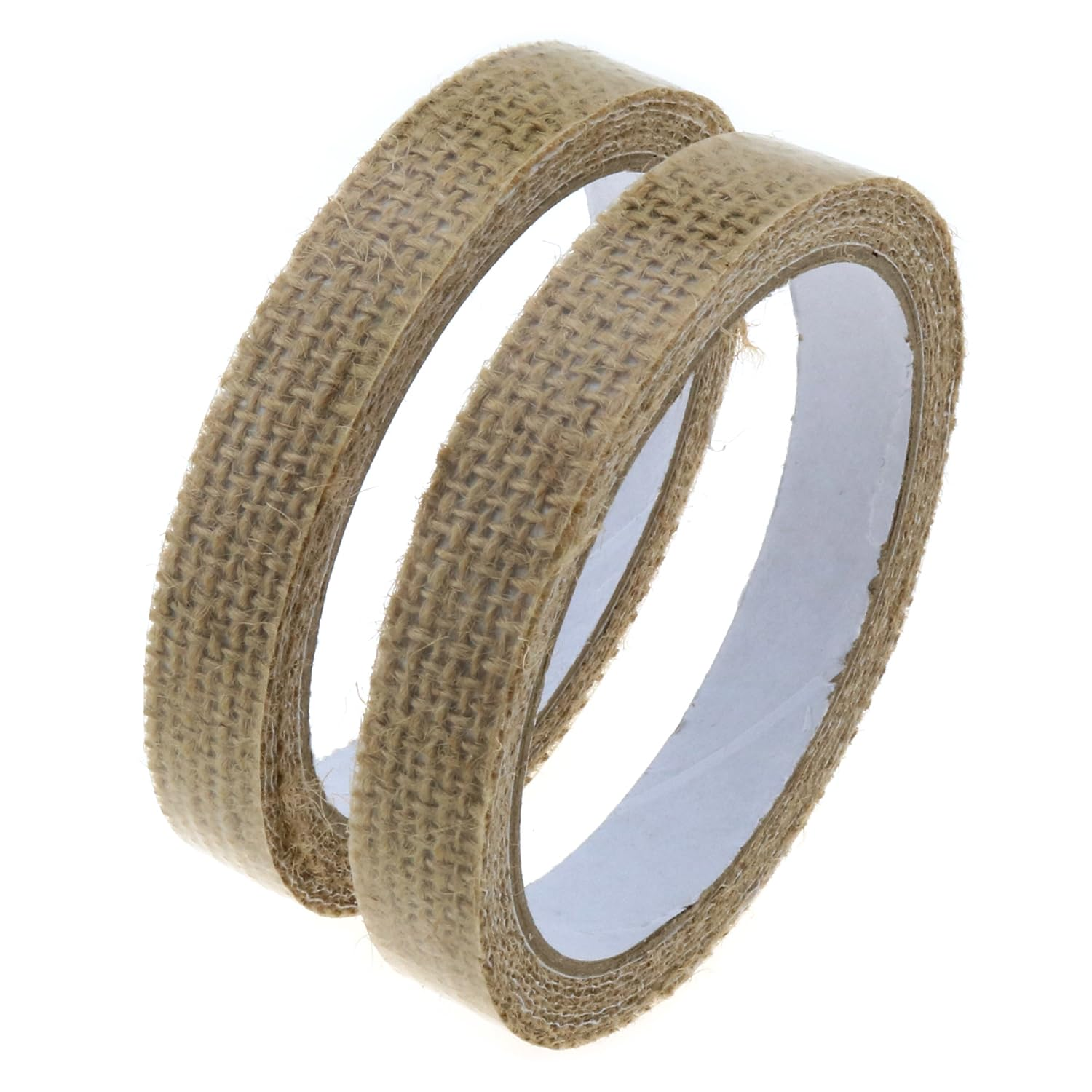2Pcs Self Adhesive Jute Tape 1.5Cm/0.59Inch 6.56 Feet Natural Hemp ...