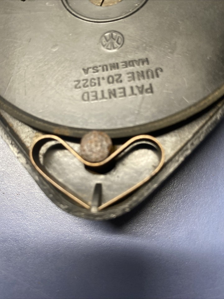 1922 Vernier Dial Radio Tuning Knob antique vintage receiver knob dial ...