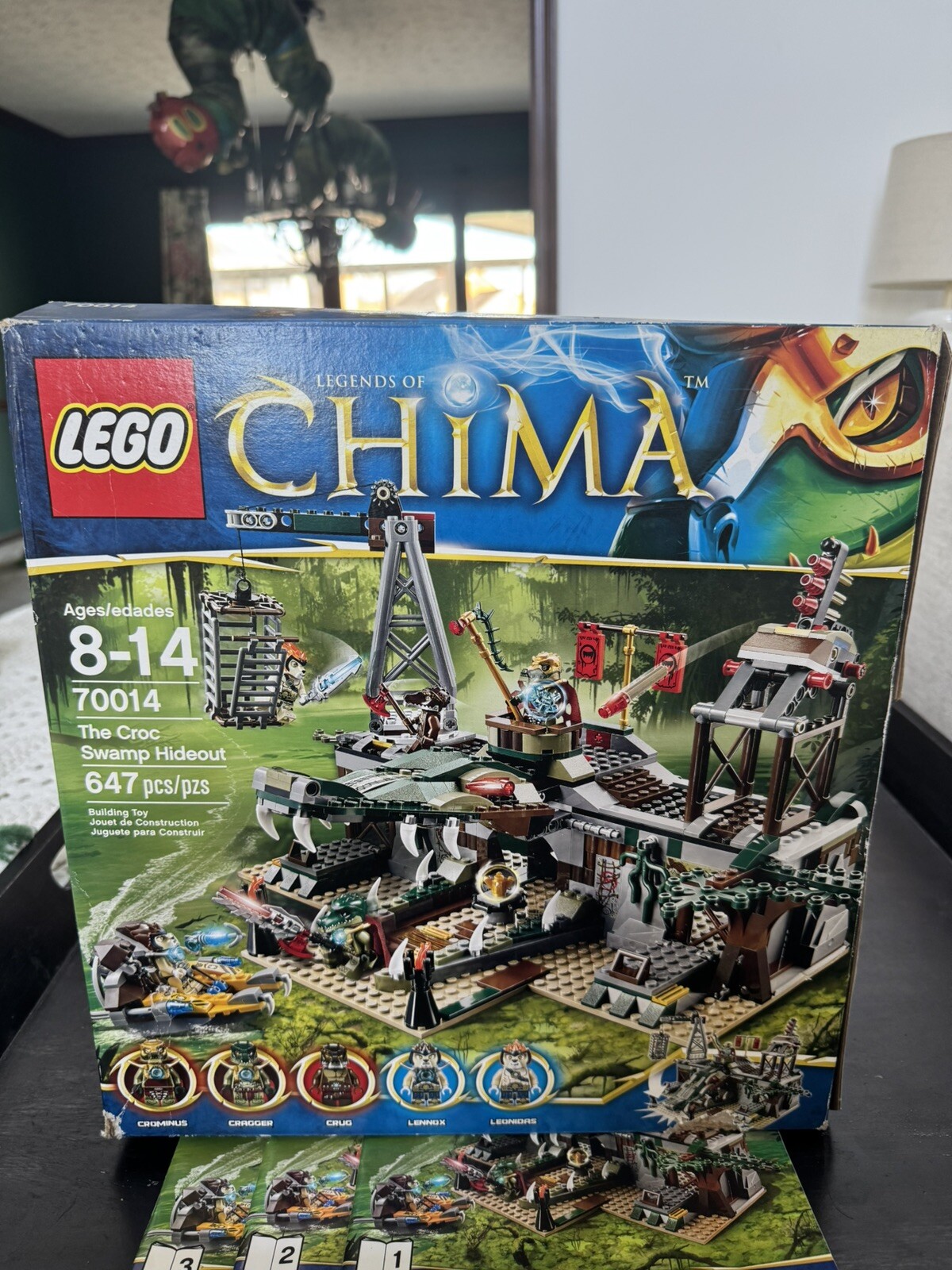 Lego Legends of Chima The Croc Swamp Hideout #70014 | eBay