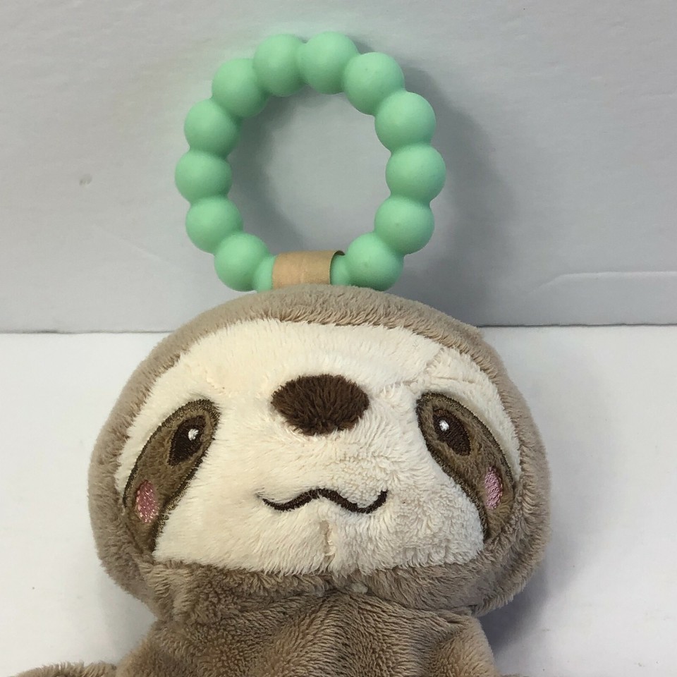 Douglas Baby Sloth Lovey Teething Plush Lil Snugglers 14" | eBay
