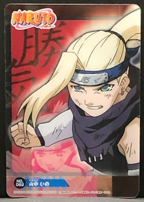Ino Yamanaka NARUTO Card TCG Japanese BANDAI 2005 MADE IN JAPAN #062 | eBay