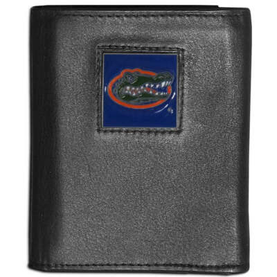 Siskiyou Sports NCAA Men's Florida Gators Genuine Leather Tri-fold ...
