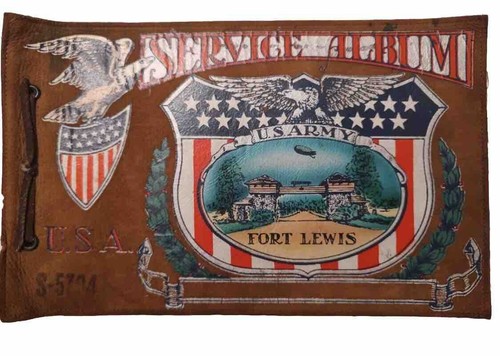 Historical 1940s US Army Military Service Autograph Photo Album Fort ...