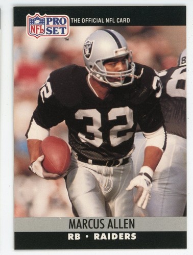 1990 Pro Set Football Card #538 Marcus Allen HOF | eBay
