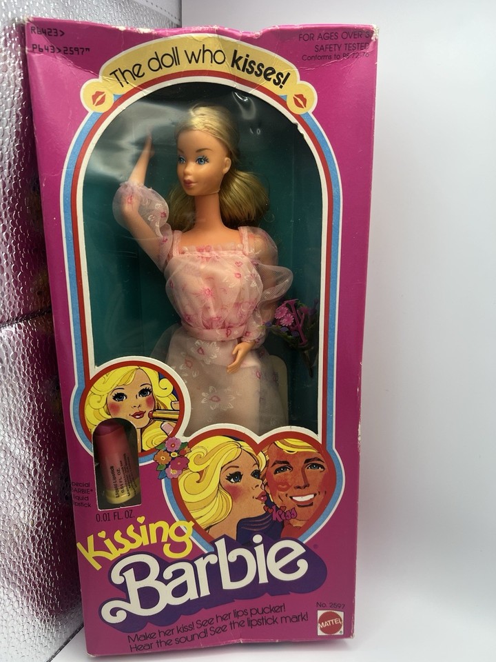 Kissing Barbie No 2597 Mattel 1978 Vintage In Original Box | eBay