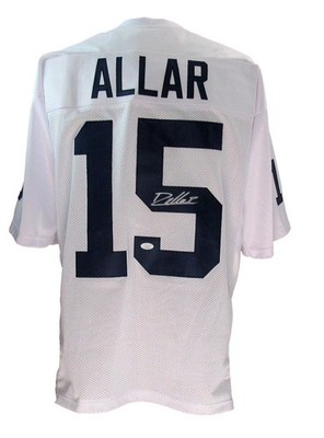 Drew Allar Autographed White Custom Football Jersey Penn State JSA | eBay