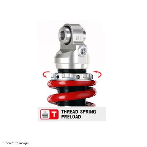 YSS Eco front shock absorber 200mm red spring Piaggio Vespa LX125 4T I ...