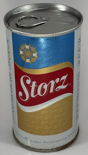 Storz 12 Oz EMPTY Tab Top Beer Can - Bottom Opened | eBay