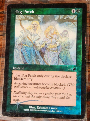 1x Fog Patch x1 Nemesis FOIL G Vintage MTG + *BONUS* & Fast Shipping ...
