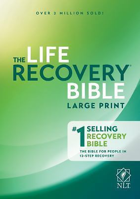 Tyndale NLT Life Recovery Bible [Large Print, Softcover] 2nd Edition ...