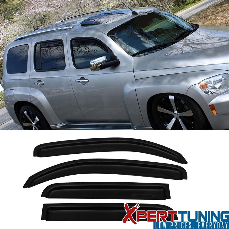 Fit 06-11 Chevy HHR 4-Door Smoke Tinted Window Visor Vent Rain Guard ...