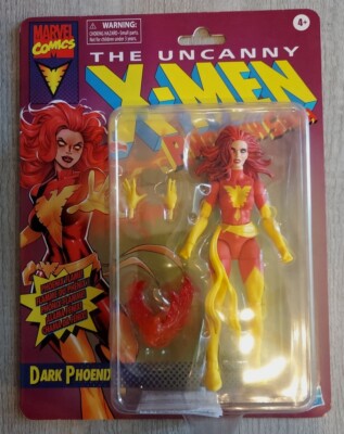 X-Men Marvel Legends Retro Dark Phoenix 6" Action Figure Hasbro 2022 ...