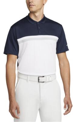 Nike Dri-FIT Victory Men's Colorblock Golf Polo Shirt (Obsidian) DH0849 ...