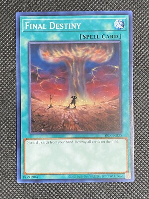 YuGiOh! - Final Destiny SRL-EN035 Common 25th Anniversary Edition Near ...