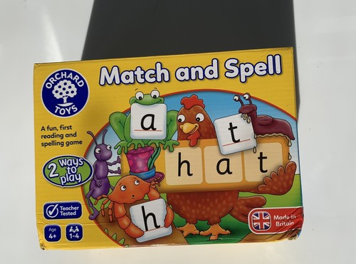 Orchard Toys Match and Spell Game 791623078469 | eBay UK