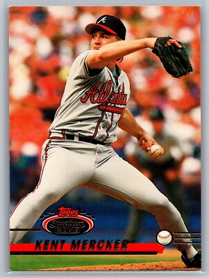 1993 Stadium Club Baseball #111 Kent Mercker Atlanta Braves | eBay