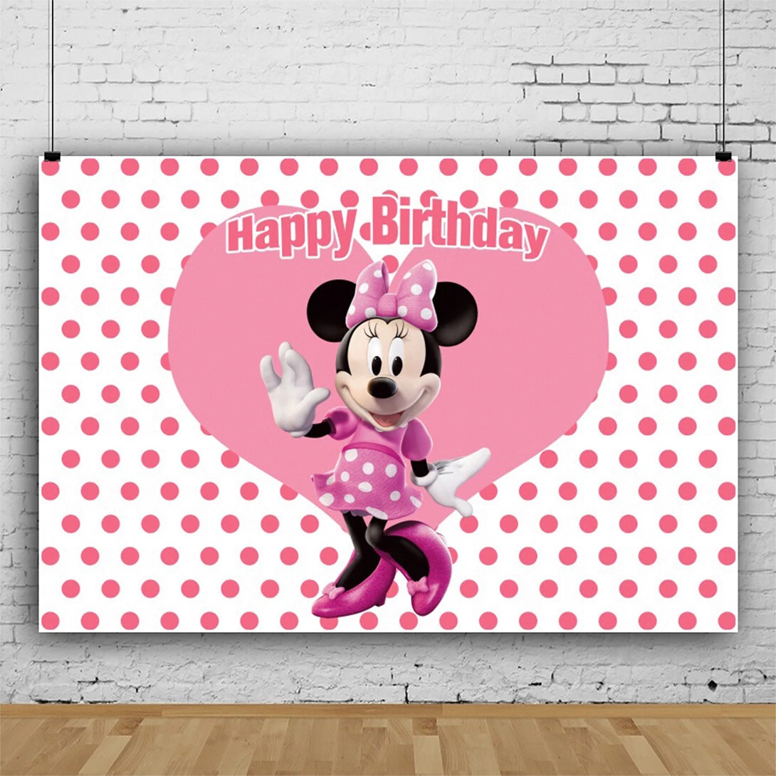Baby Minnie Mouse 1st Birthday Wallpaper