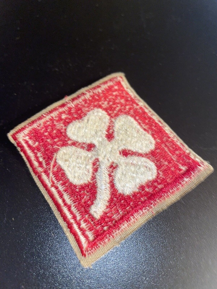 WW2-1950s 4th Army Patch (CT) | eBay