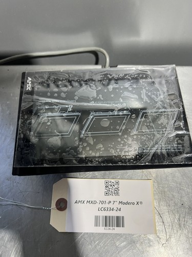 AMX 7" Modero X Series Wall Touch Panel MXD-700-L As Is Untested Lc6334 ...