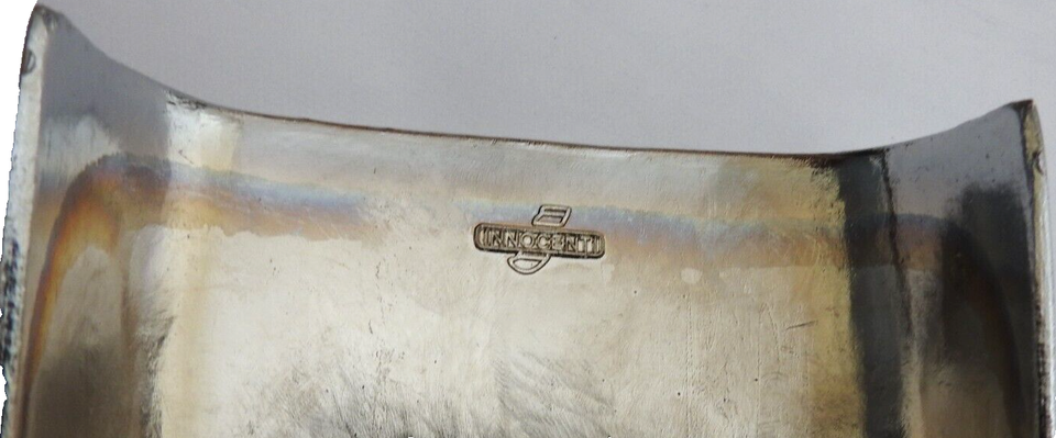 CLEARANCE OFFER CHROMED AIR SCOOP FOR GP LI SERIES 3 LAMBRETTA & S ...