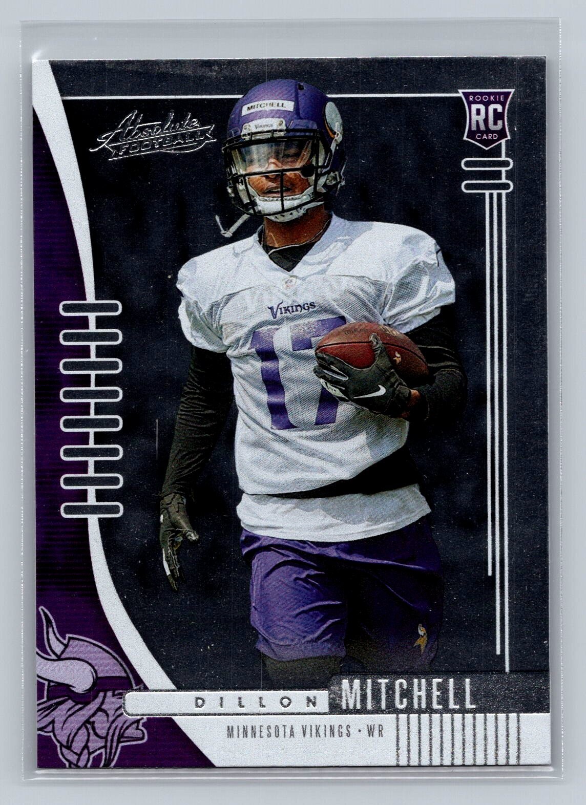 Dillon Mitchell 2019 Panini Absolute Football #171 Minnesota Vikings ...