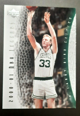 LARRY BIRD-2001 UPPER DECK-NBA LEGENDS 🏀 BASKETBALL CARD-INSERT-BOSTON ...