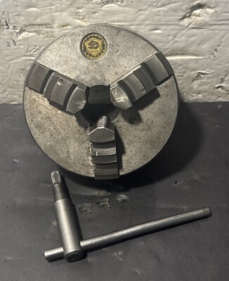 Bison 5” 3 Jaw Lathe Chuck 3204-5 Self-Centering Plain Back Used | eBay
