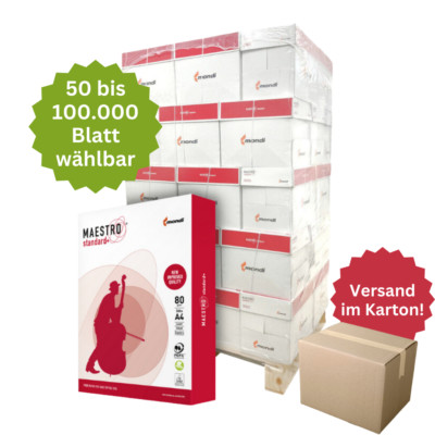 Kopierpapier Premium Druckerpapier A4 Papier Laser 80g MAESTRO ...