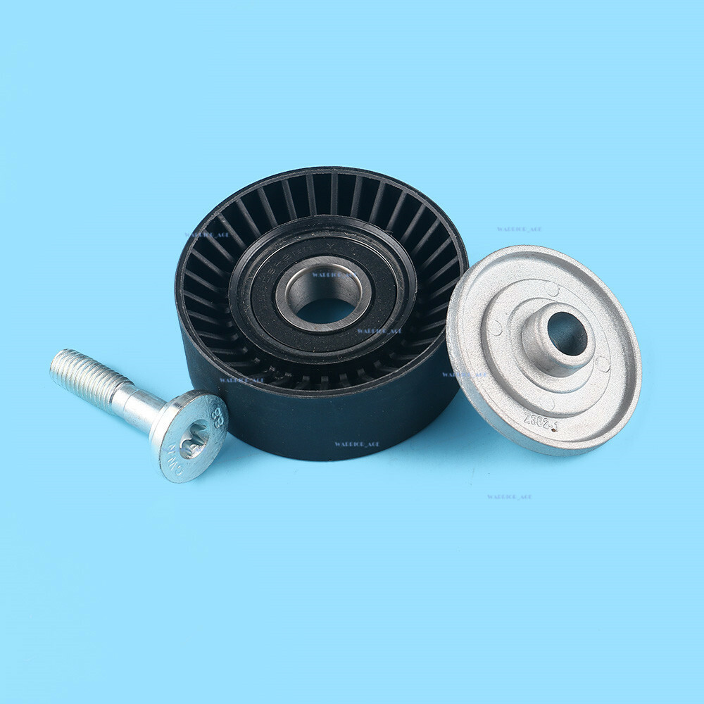 Drive Belt Idler Deflection Pulley For BMW X5 E53 E70 E60 E65 540i ...