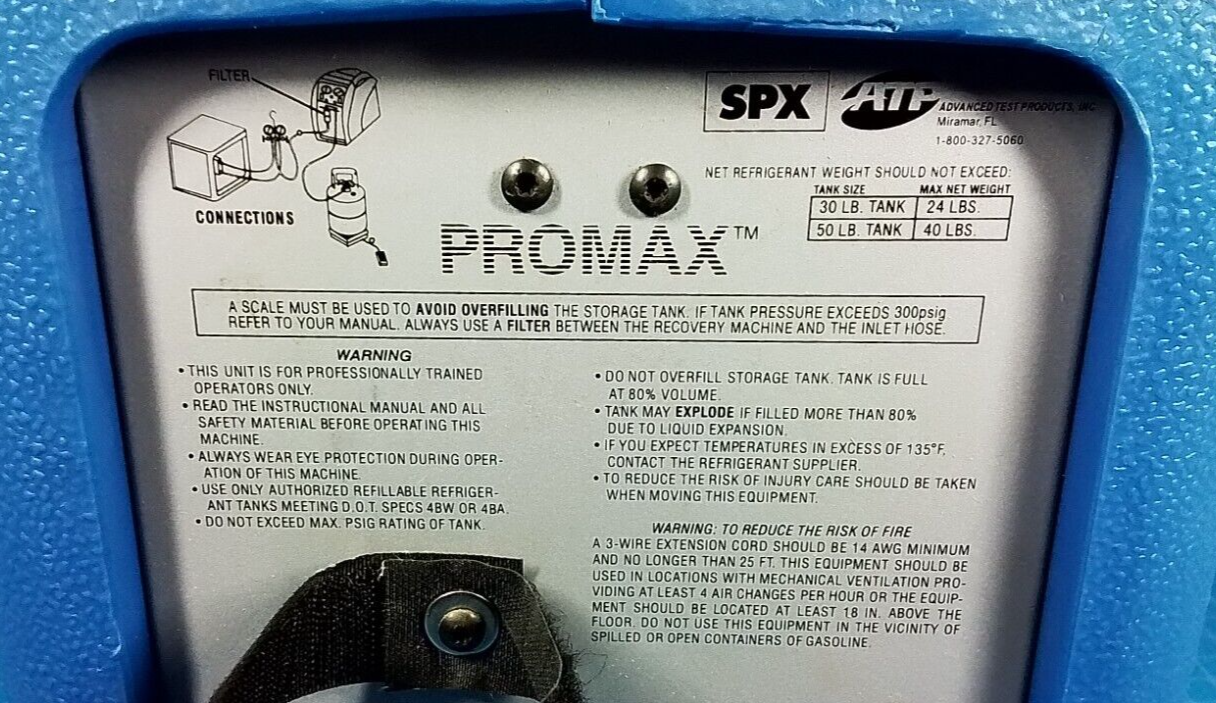 Promax MINIMAX-KT 115V NLS Recovery Machine | eBay