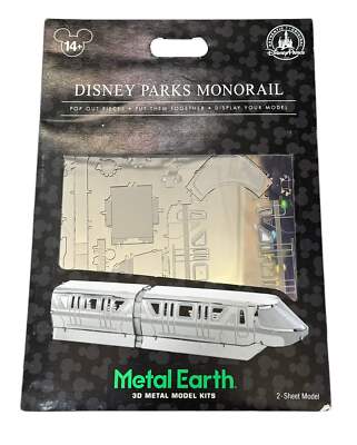 Disney Parks Monorail Metal Earth 3D Model Kit | eBay