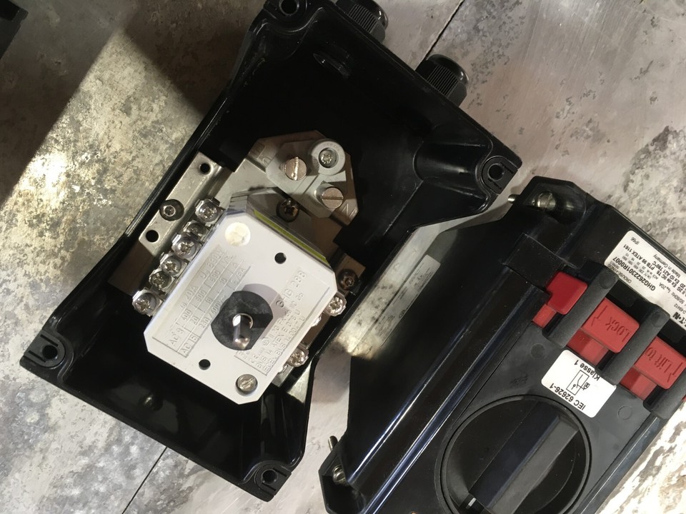 Ceag Crouse Hinds GHG2622604R0007 20Amp Safety Switch ATEX / explosion ...