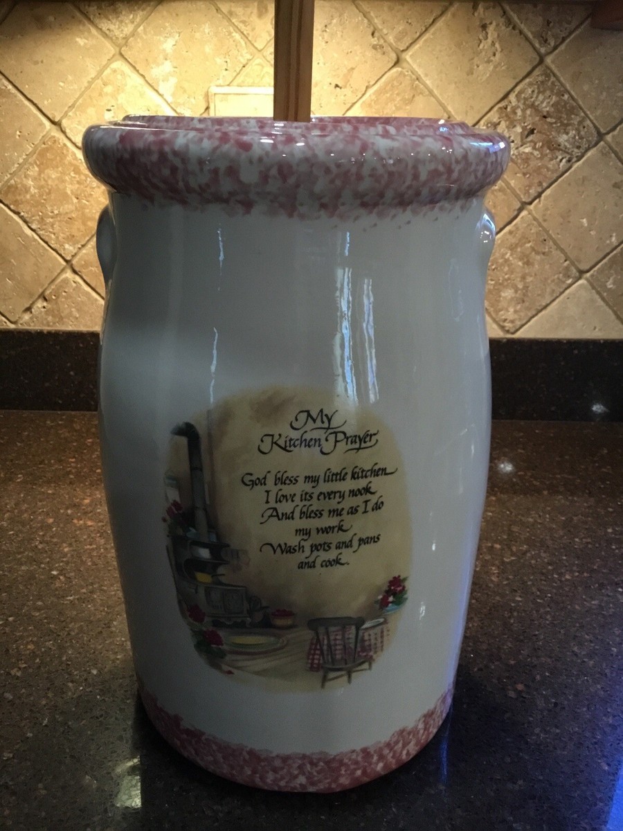Williamsburg Pottery Butter Churn Ceramic Butter Churn Etsy