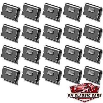 20 HEADLINER TRIM CLIPS! FOR MOPAR A B C E BODY CHALLENGER CUDA DART ...