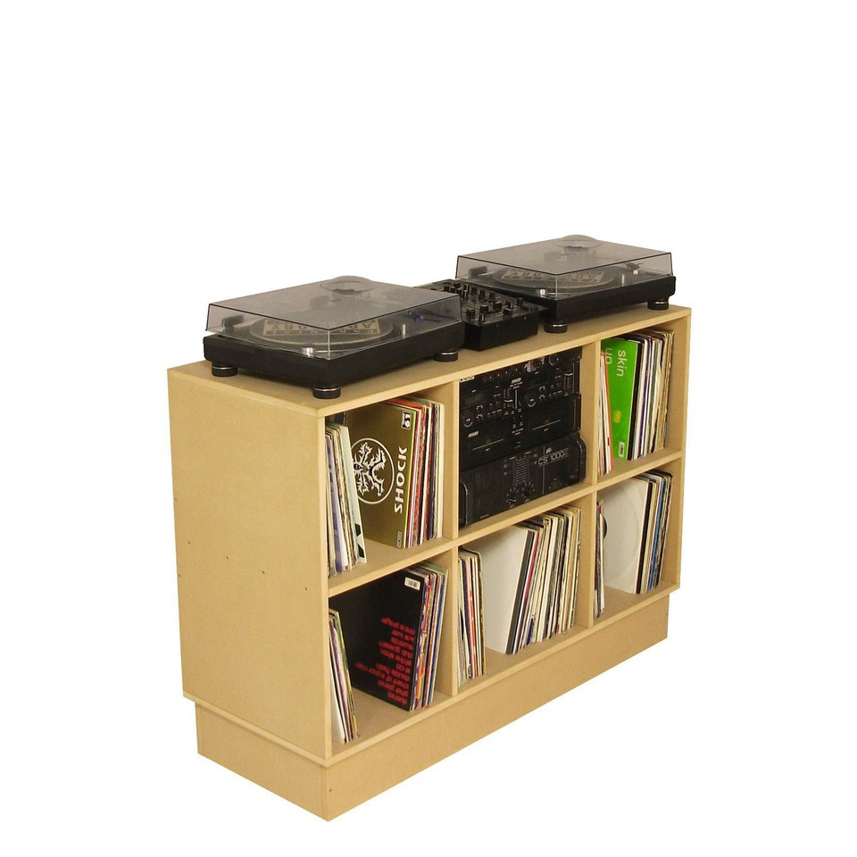 DJ Deck Stand DJ Furniture Desk Table Strong Stable CDJ's- Sound Desks ...