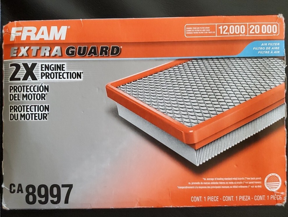 FRAM CA8997 Extra Guard Engine Air Filter - New Old Stock | eBay