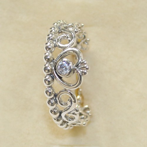 New Authentic Pandora Ring My Princess Multiple Size 190880CZ W Tag ...
